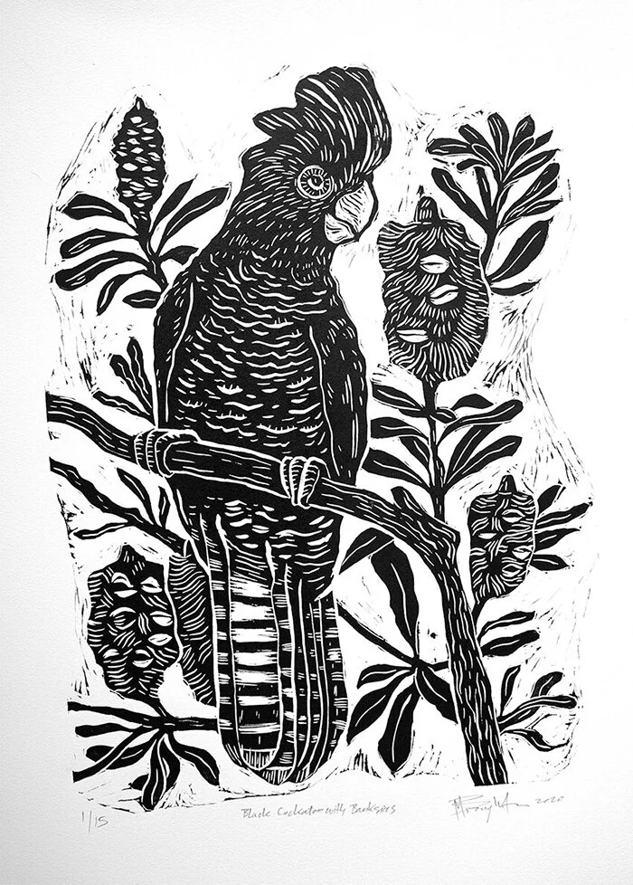 Lino Cut Prints - Matt Broughton
