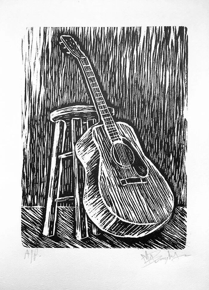 Australian Linocut Prints For Sale - Matt Broughton