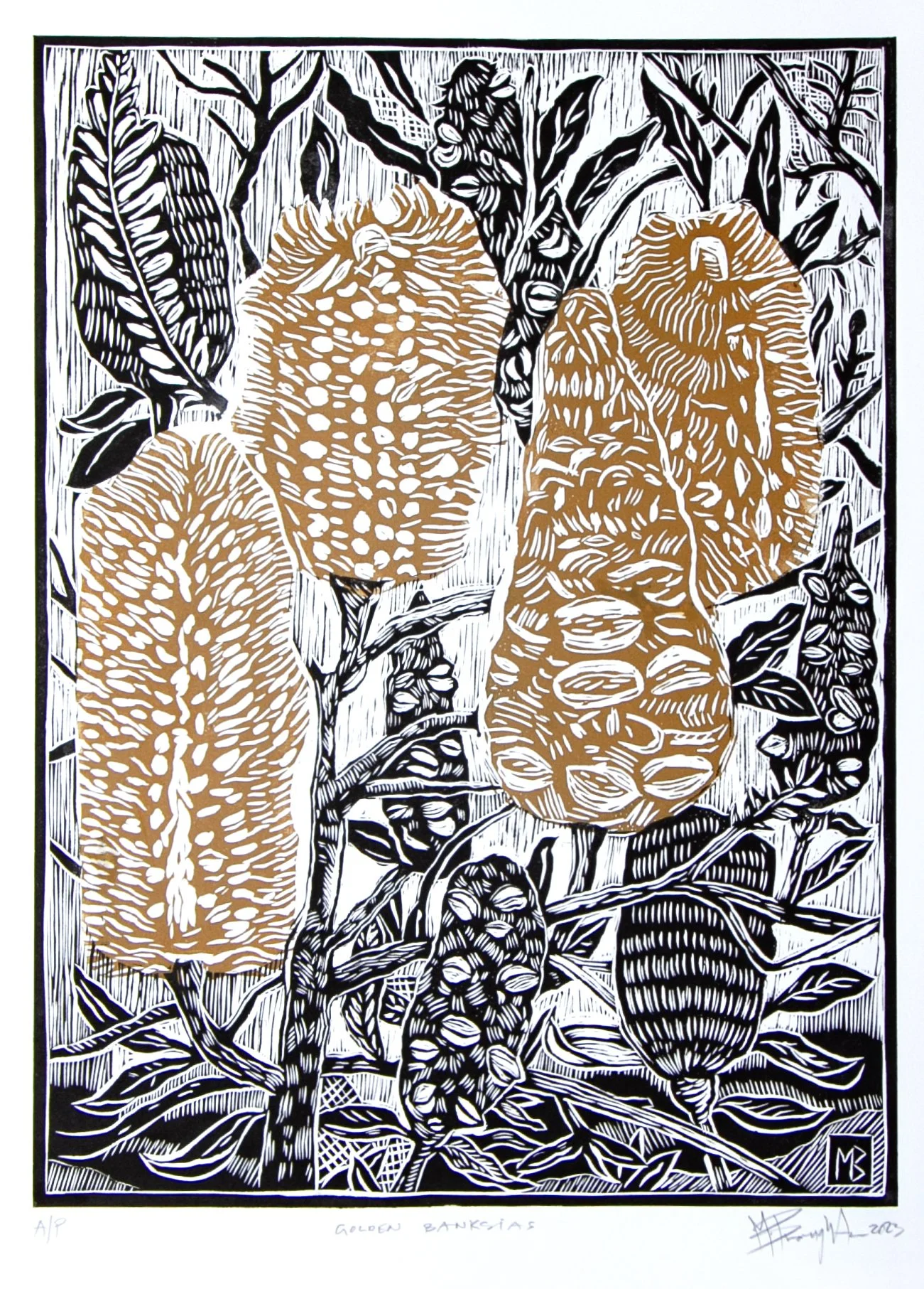 Australian Linocut Prints For Sale - Matt Broughton