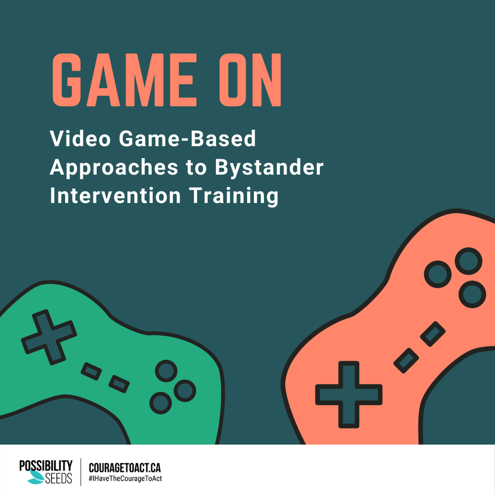 Game On: Video Game-Based Approaches to Bystander Intervention Training ...