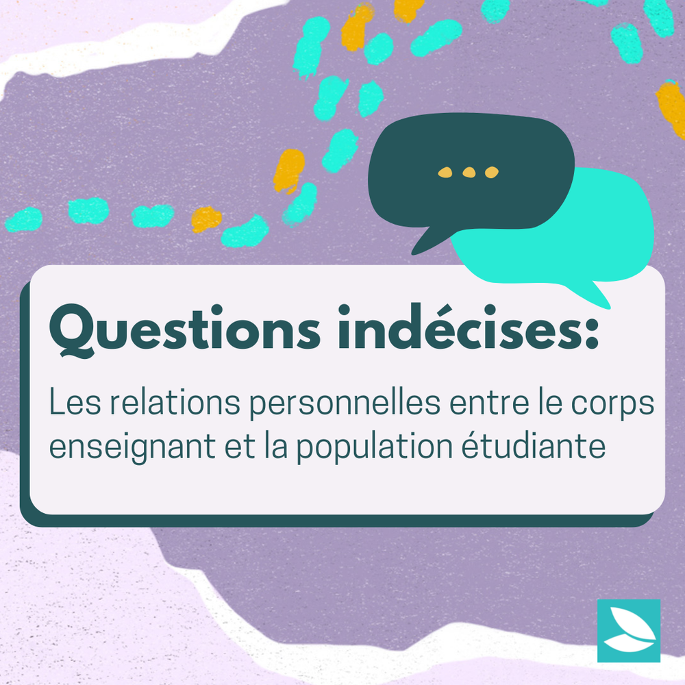 Questions indécises: les relations personnelles entre le corps ...
