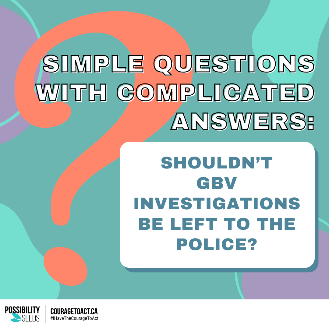 Simple Questions With Complicated Answers Part 1: Shouldn't GBV ...