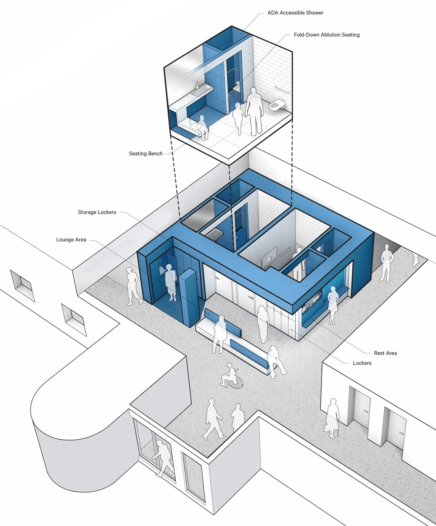 Gallaudet Changing Rooms MIXdesign Gallaudet Changing Rooms MIXdesign