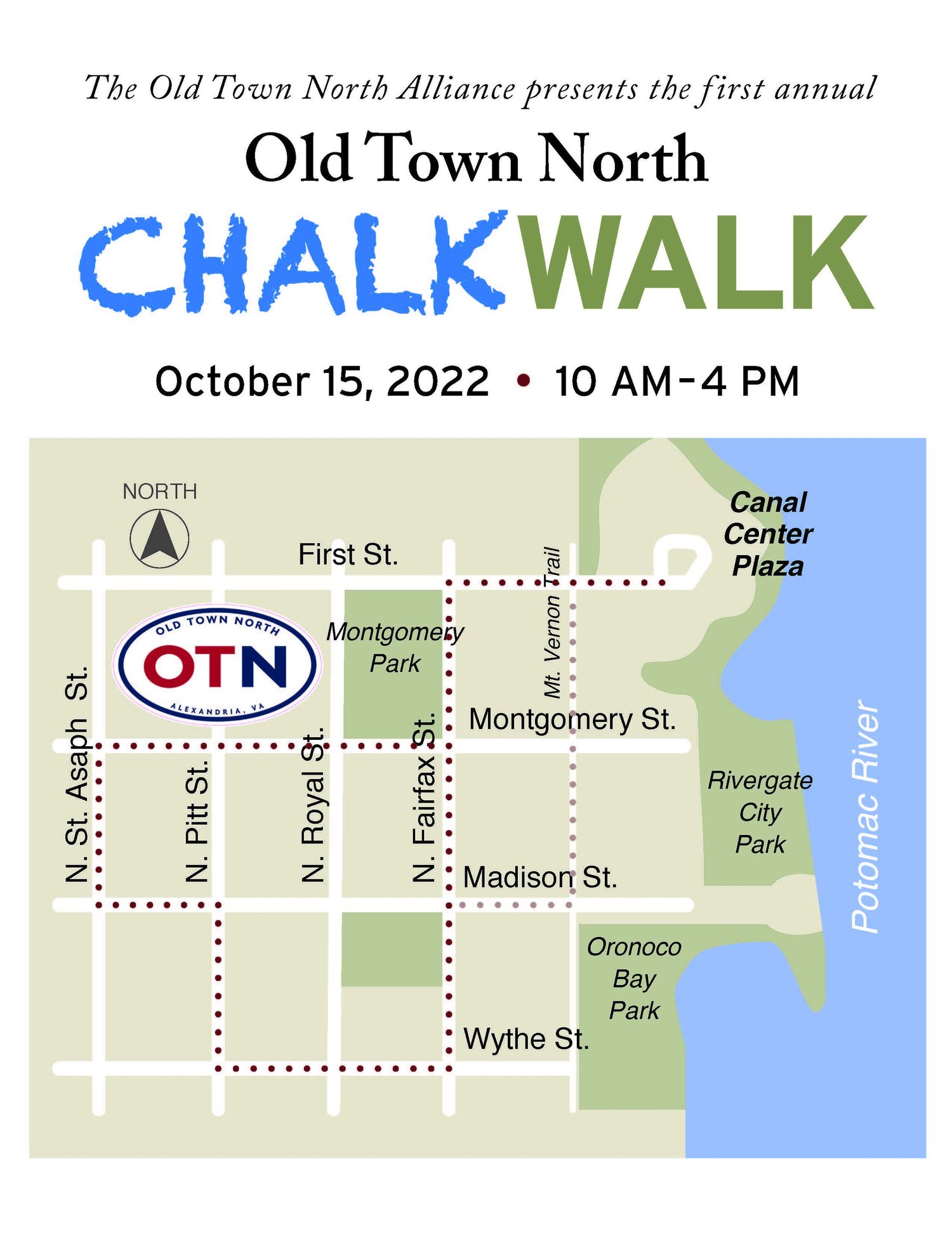 CHALK WALK Coming to Old Town North — Old Town North Alliance