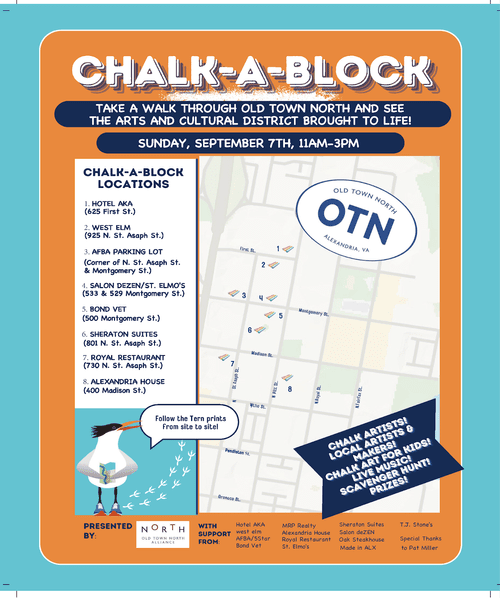 Join Us for Chalk-A-Block this Sunday! — Old Town North Alliance