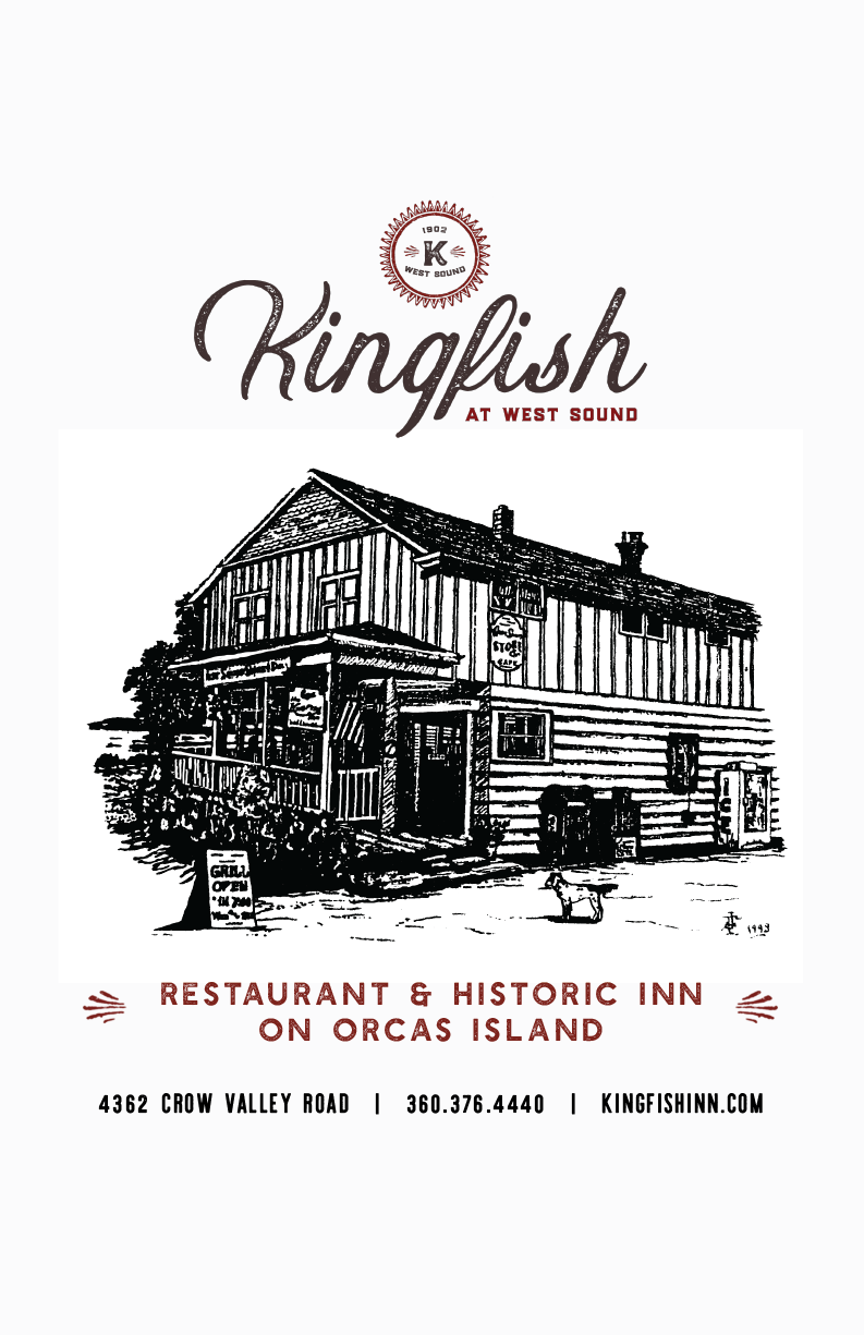 Dining Menu at Kingfish Inn | Orcas Island Restaurant — Kingfish at ...