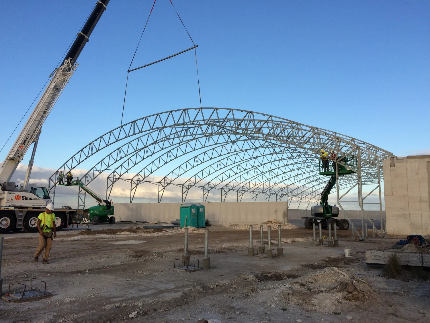 Fabric Structure Installation | Fortress Fabric Structures