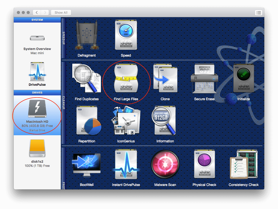 How to Search For Large Files