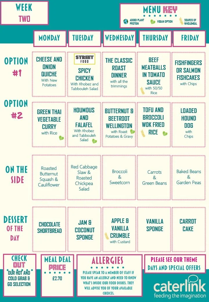 Menus — Chatham Grammar
