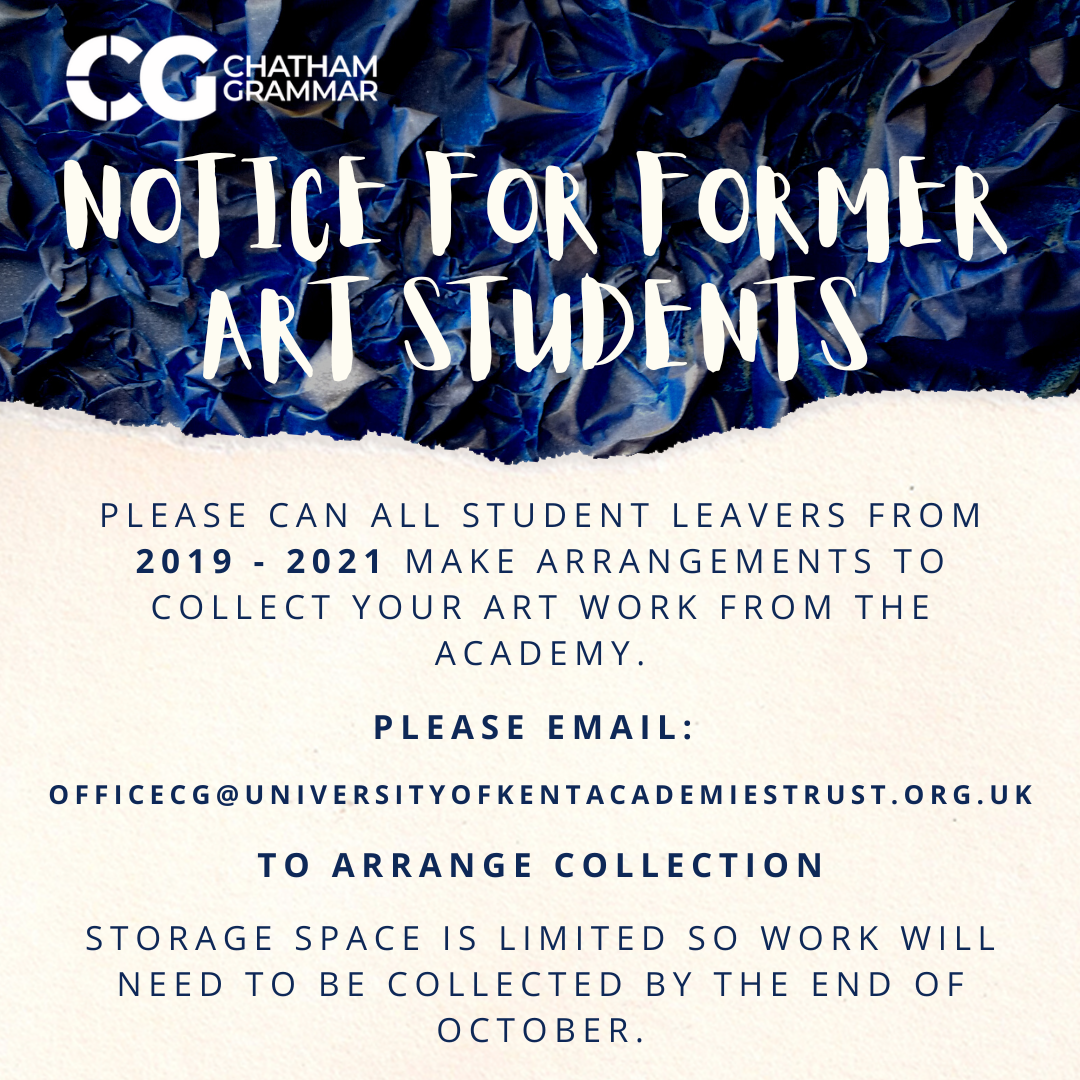 Art Department Notice — Chatham Grammar