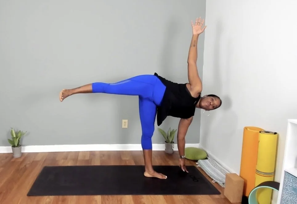 How to Practice Half Moon Yoga Pose — A Simple Twist Yoga