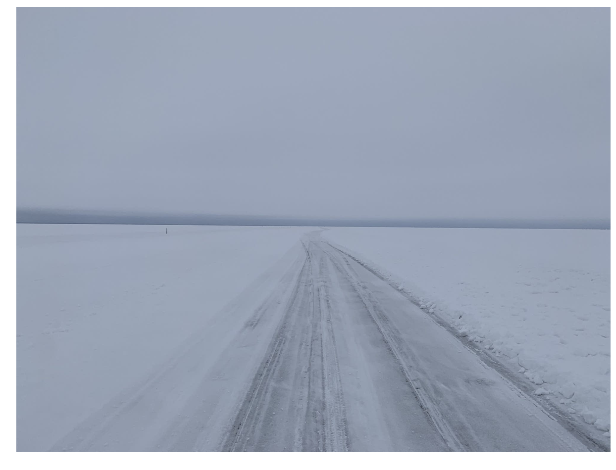 The Northwest Angle Ice Road — Disqus Refugees