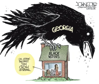 The Jim Crow roots of why Georgia law is requiring Raphael Warnock to ...
