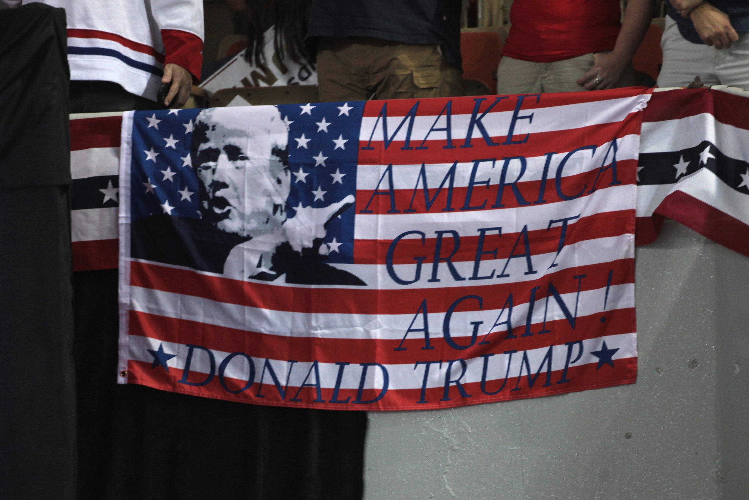 Trump calls for jail sentence for desecrating flag: ‘Stupid people ...