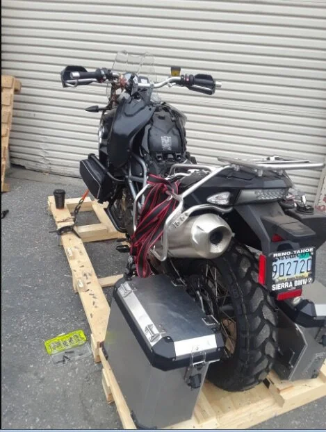 Shipping a Motorcycle — Bozo On A Bike