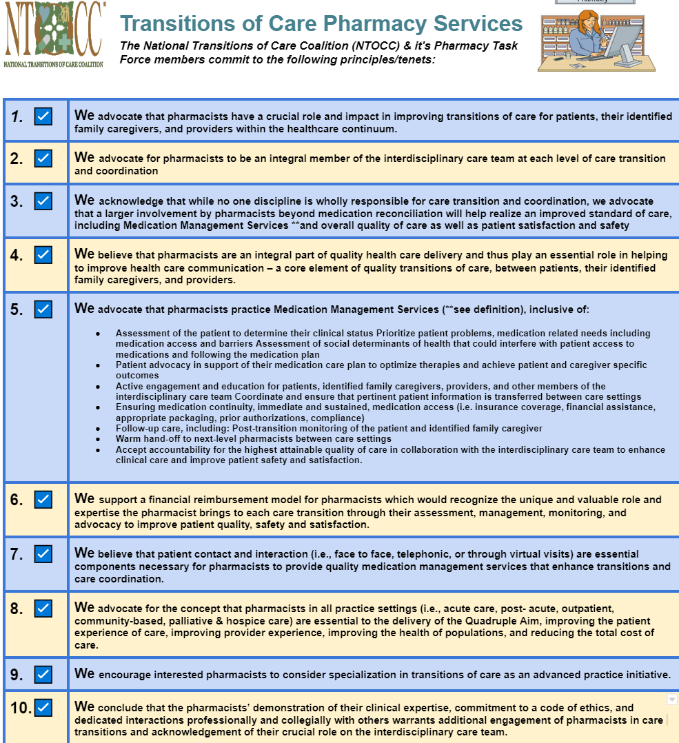 Health Care Professionals — NTOCC
