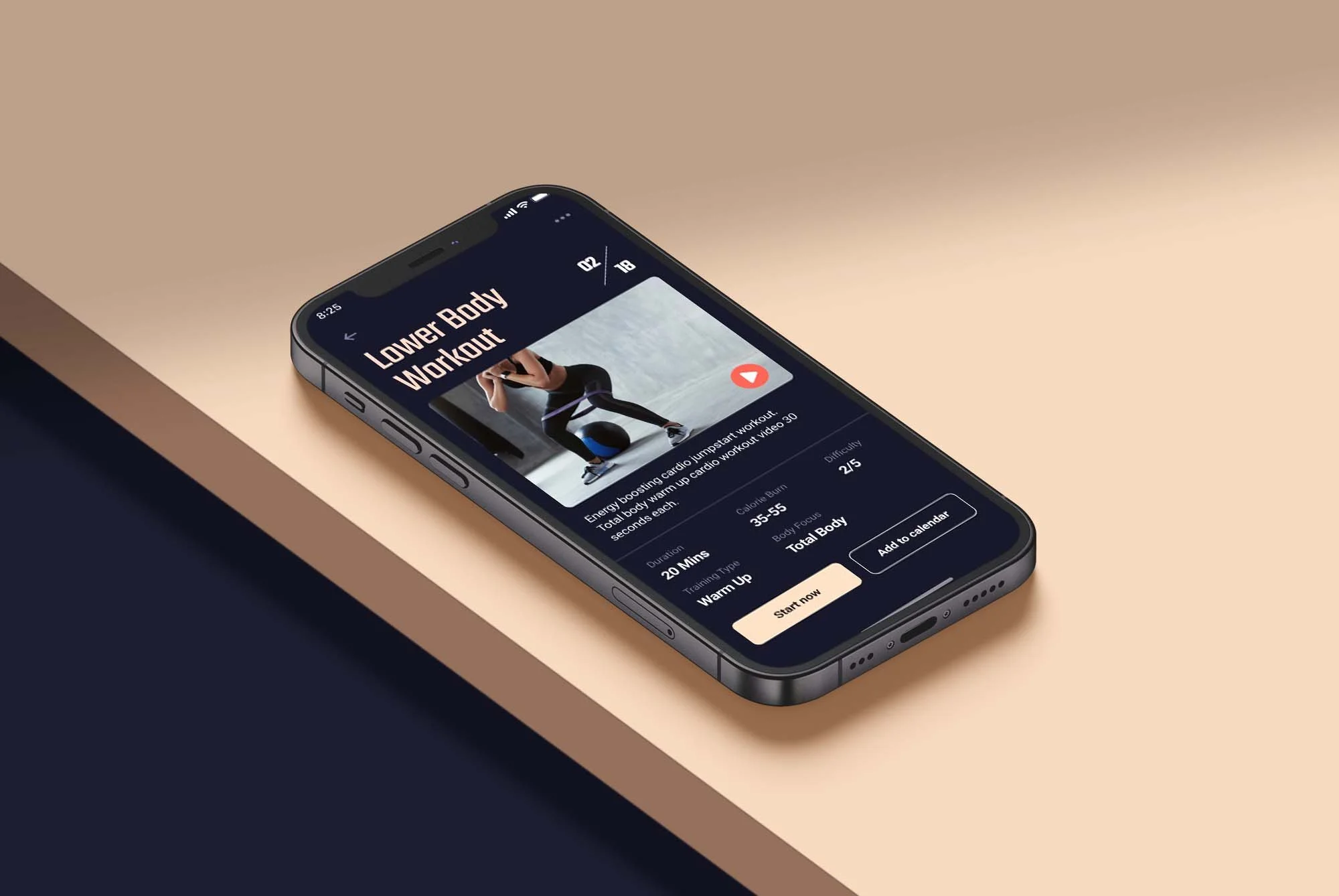 Fitness Mobile Ui