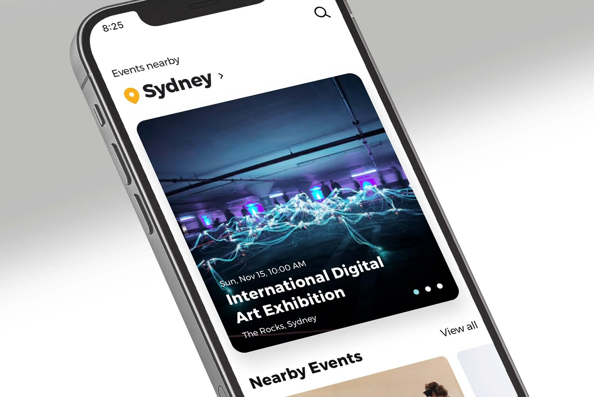 london-events-app-ui-kit-interface-market