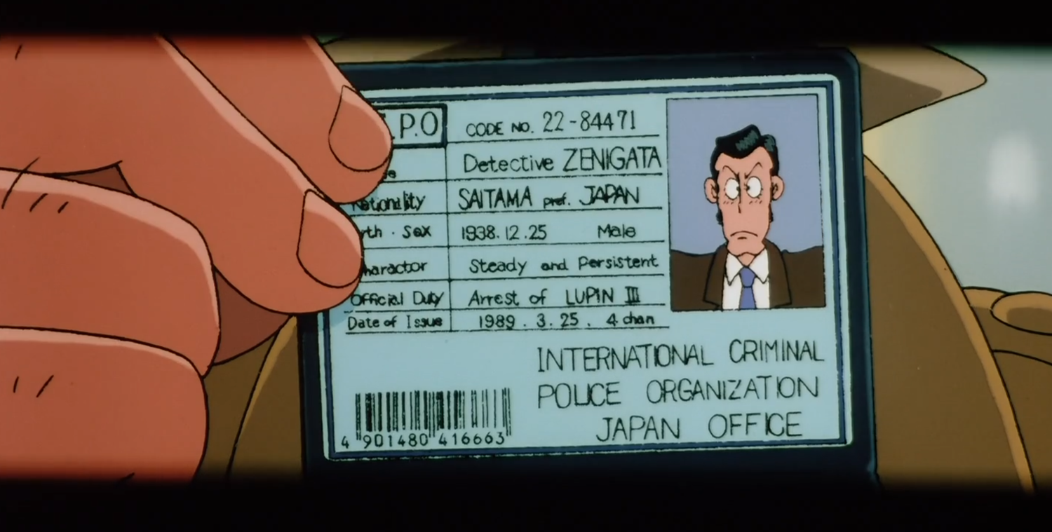 Zenigata Catch ‘Em all — Lupin Central