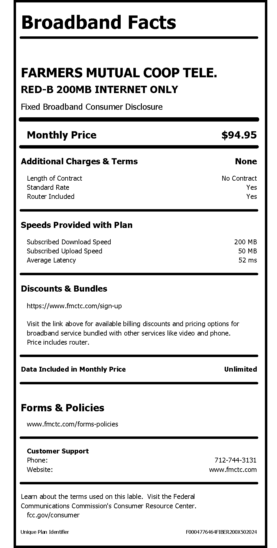 Pricing & Sign Up — FMCTC