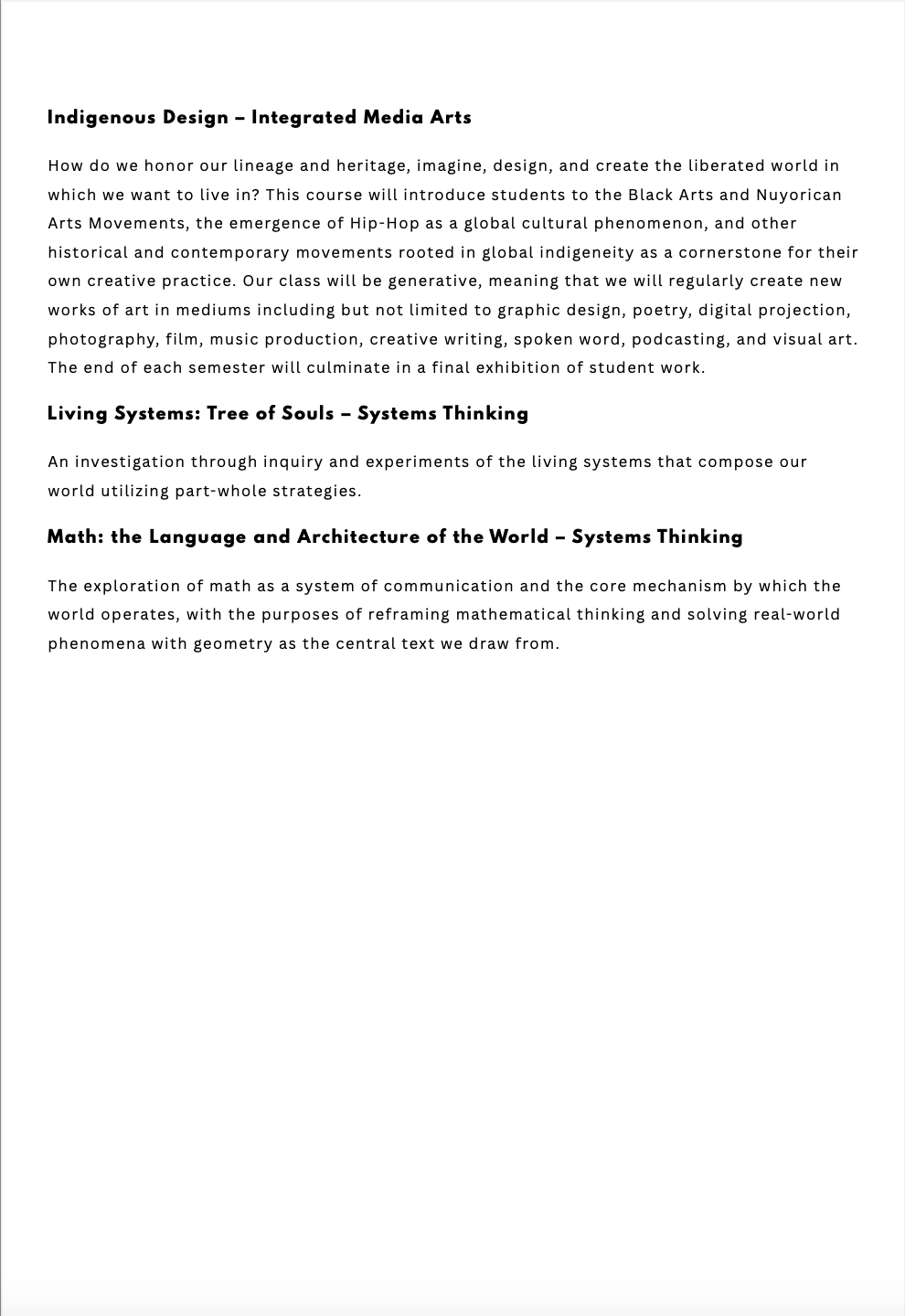 High School — Ember Charter Schools