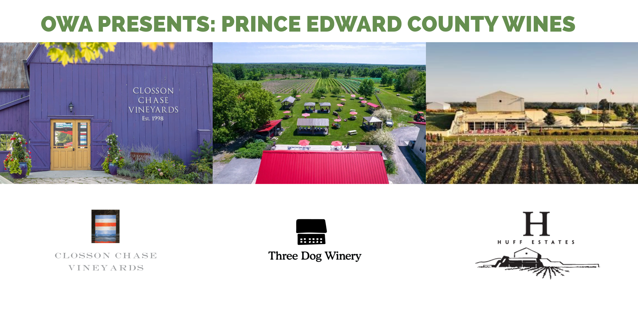 OWA Presents: Wines of Prince Edward County — The Chefs' House