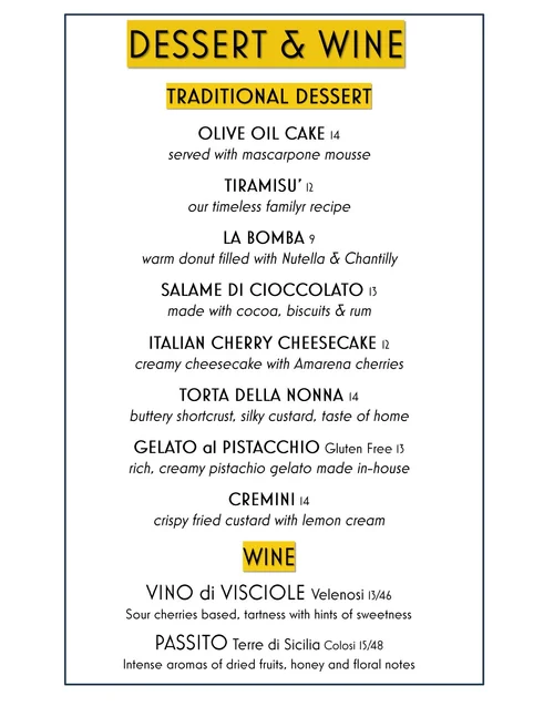 Cremini's — Olive all'ascolana, our menu at cremini's is always new ...
