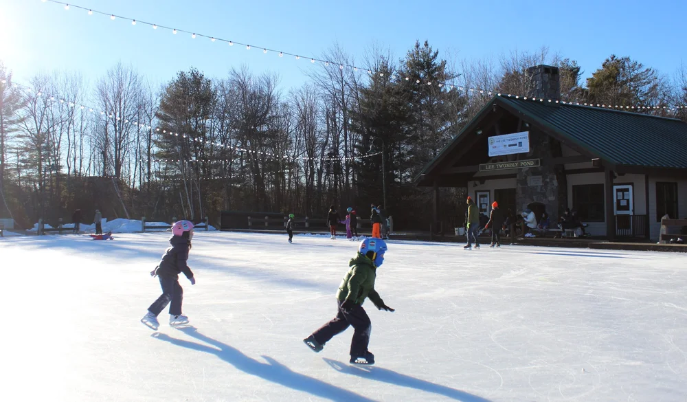 Outdoor ice skating in southern Maine | Green & Healthy Maine magazine ...