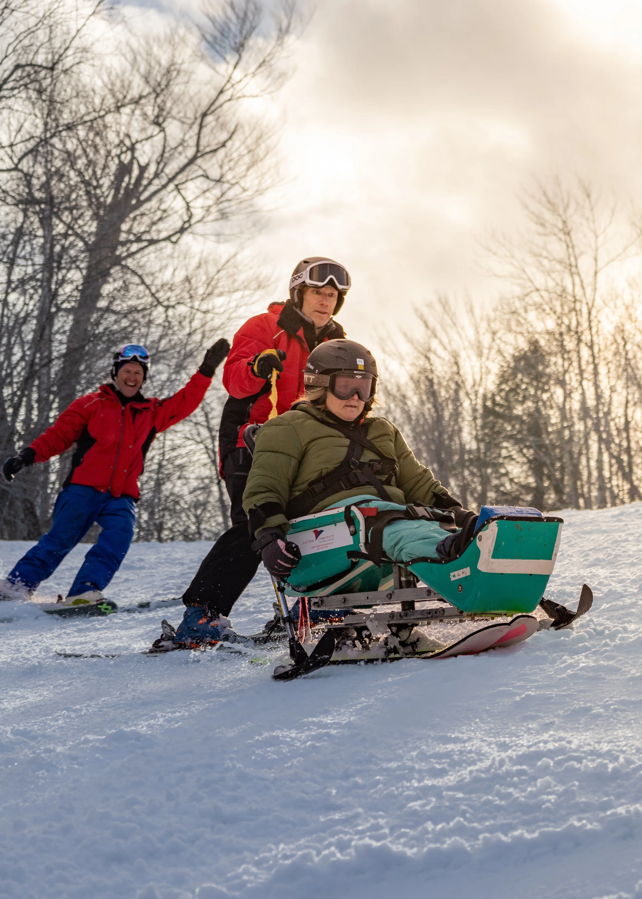 Finding community in adaptive winter sports | Green & Healthy Maine ...