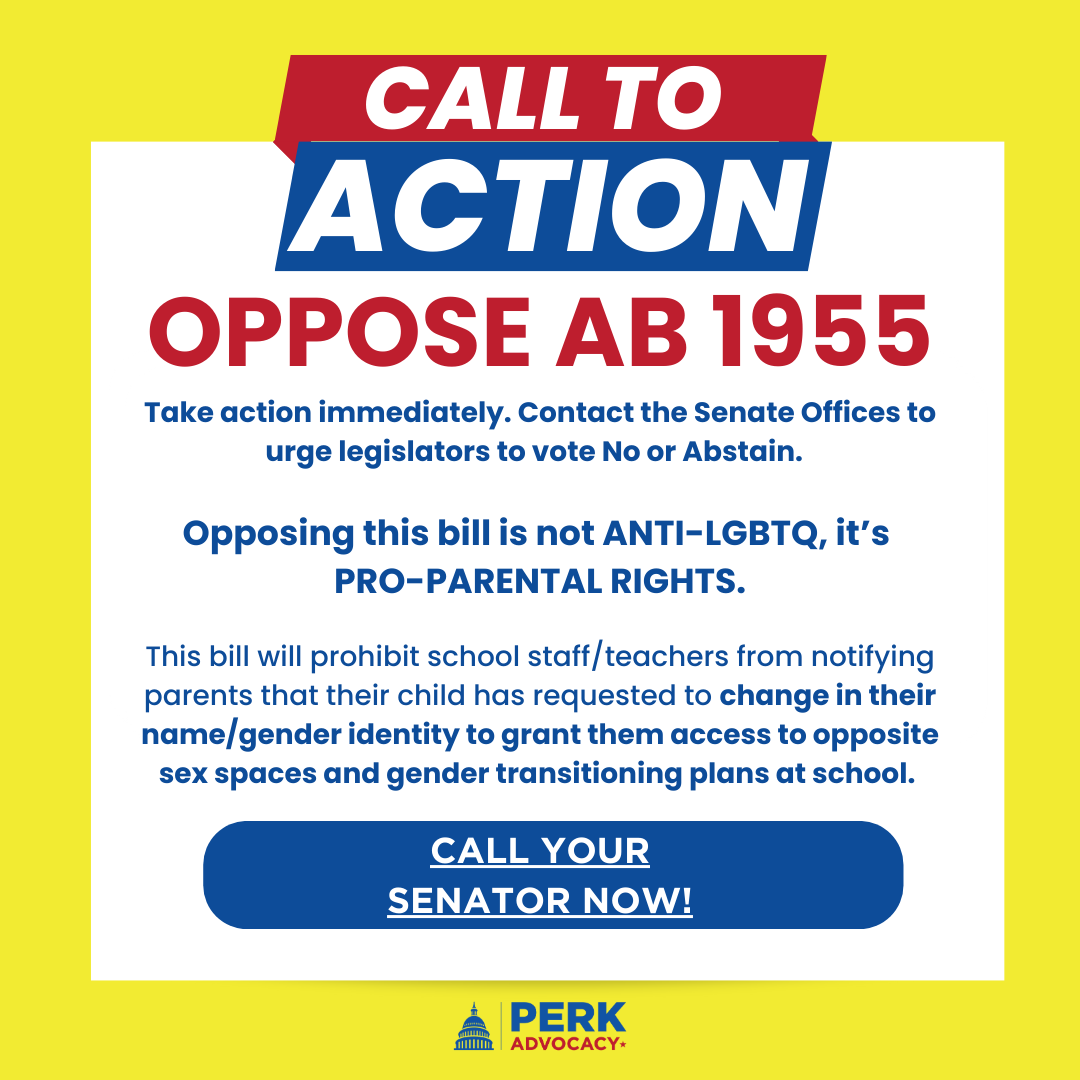 California Legislative Update - June 12th, 2024 — PERK