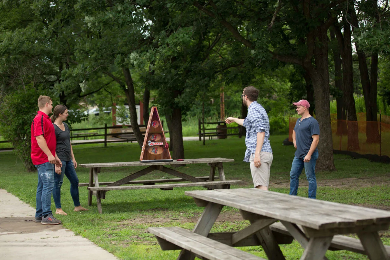 Bean Bag Toss Portable Bar Game | AHOLES
