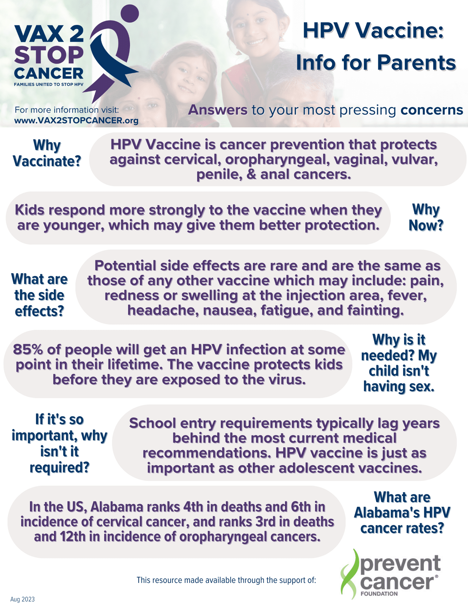 For Dental Providers — VAX 2 STOP CANCER
