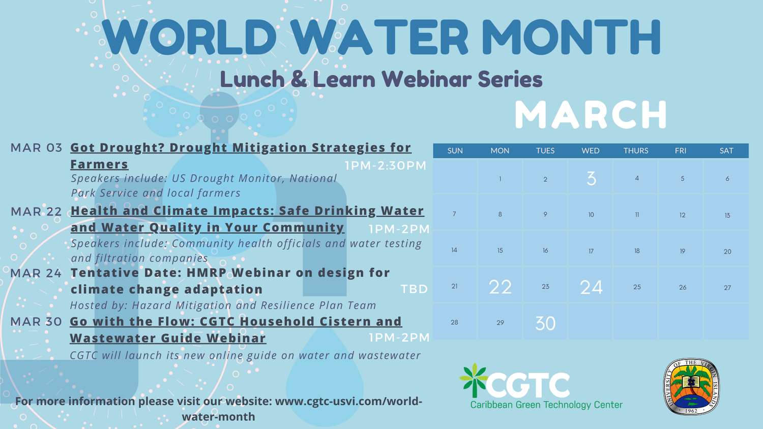 World Water Month — Caribbean Green Technology Center