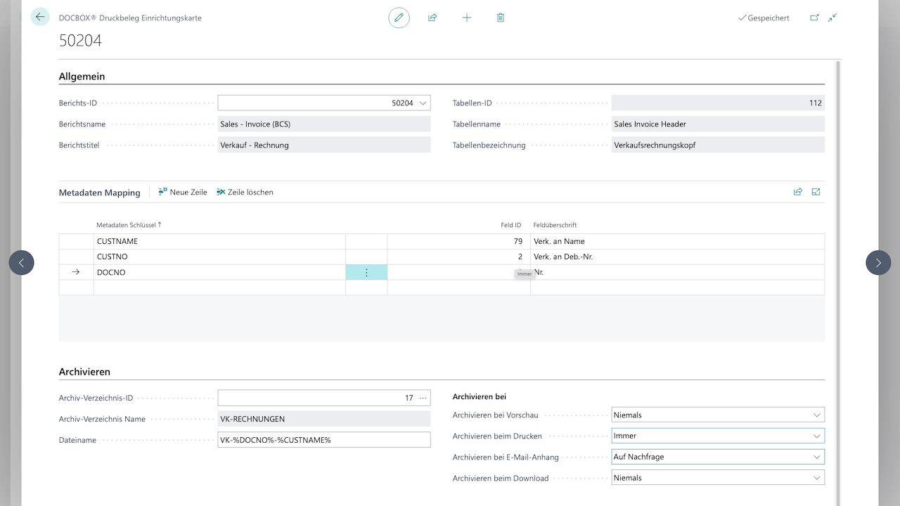 DOCBOX® CONNECTOR — BIZZCORE