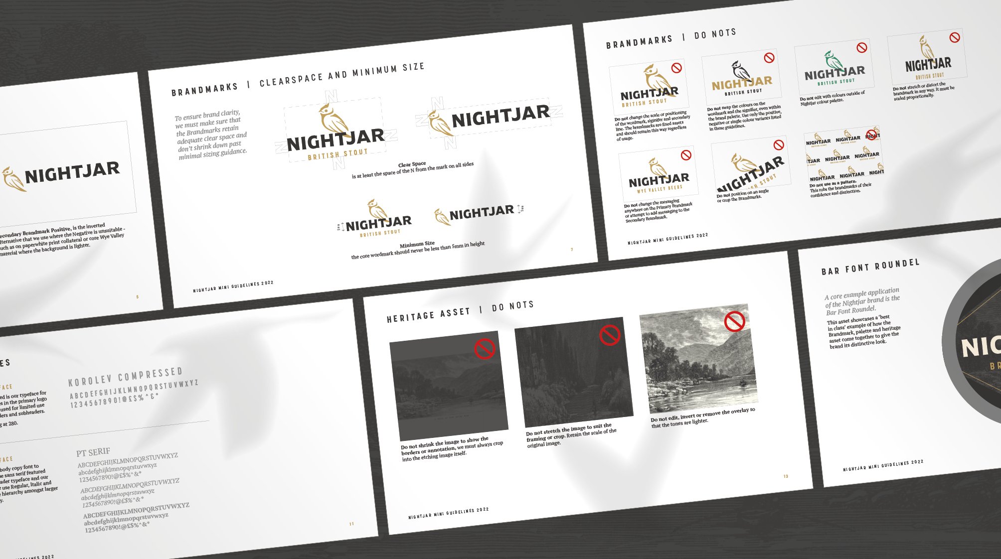 Wye Valley - Nightjar Stout Rebrand — Wonderworks | London Drinks ...