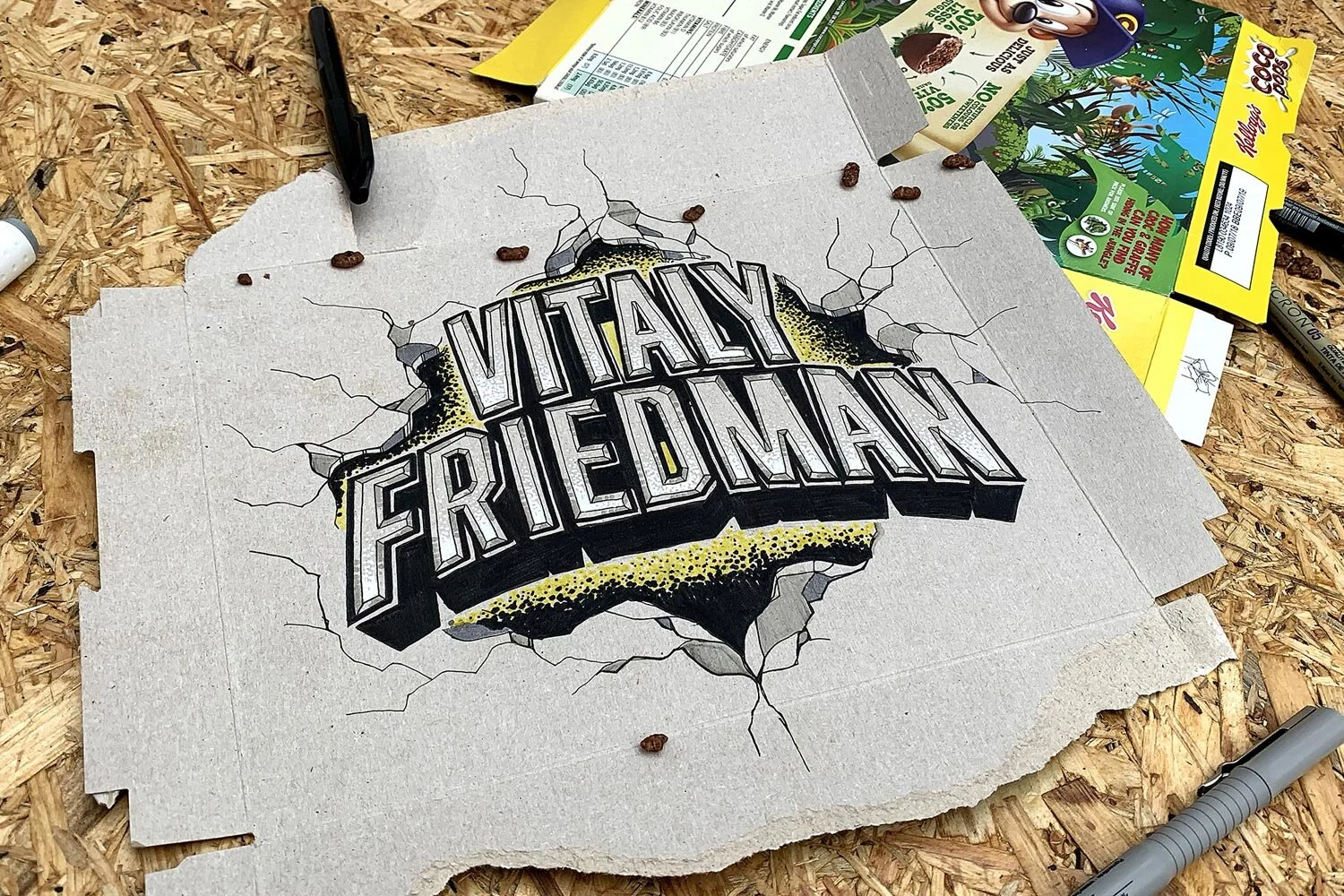 Rob Draper — Oskar illustration