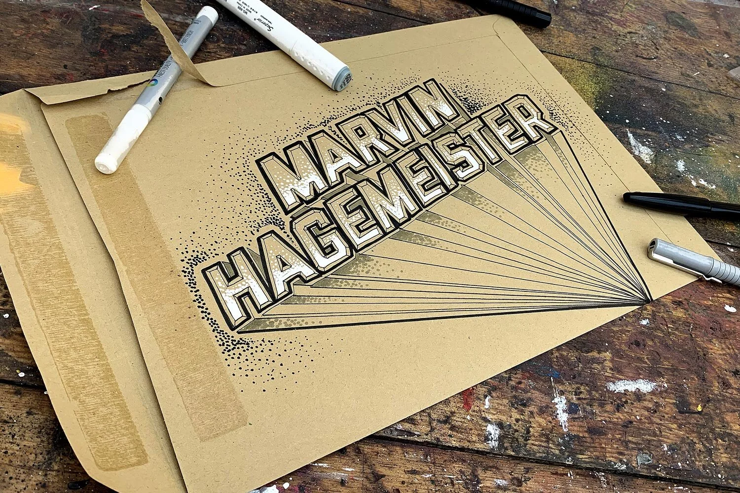 Rob Draper — Oskar illustration