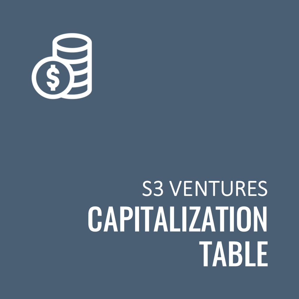 Cap Table Template — S3 Ventures: The Largest Venture Capital Firm ...