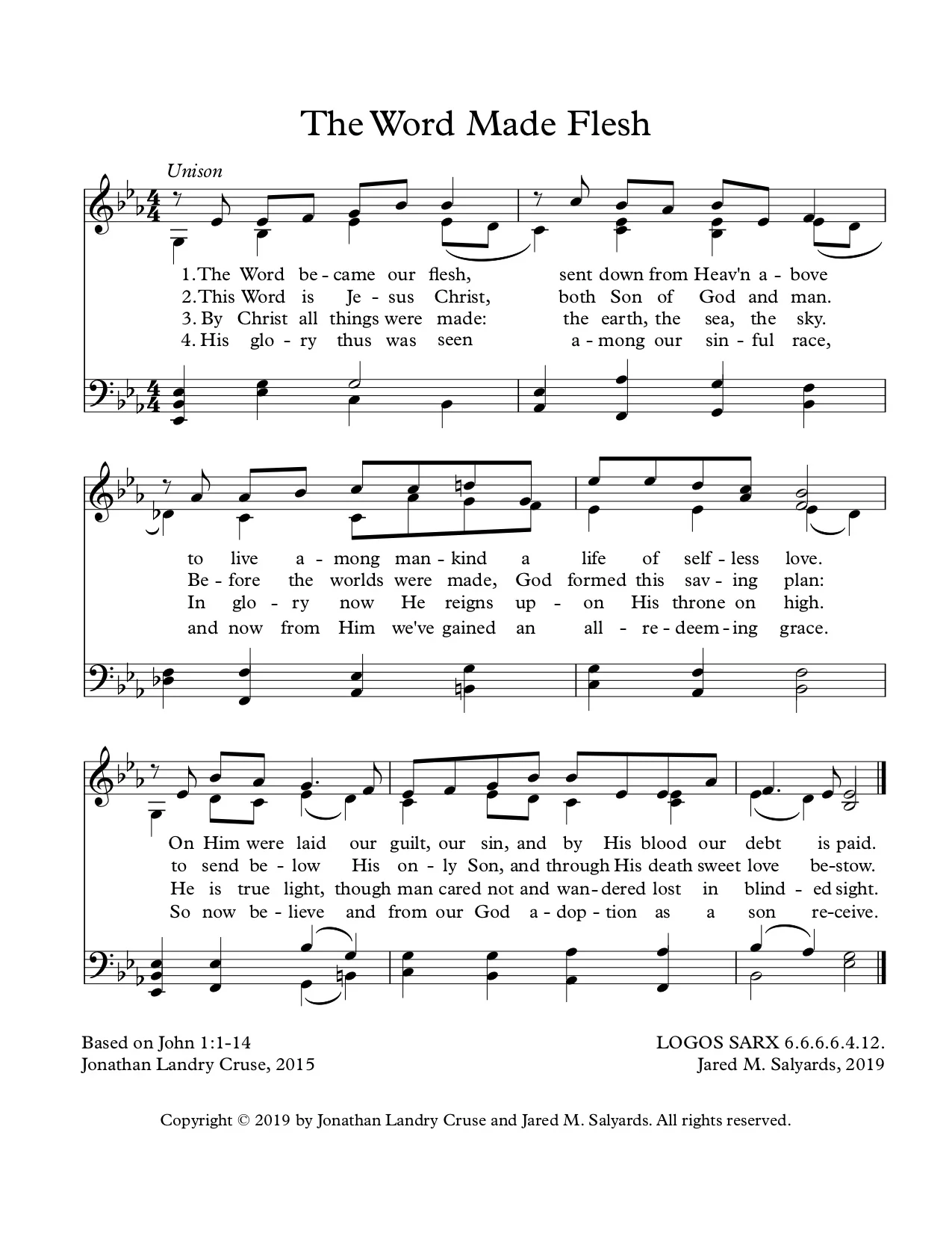 The Word Made Flesh — Hymns of Devotion