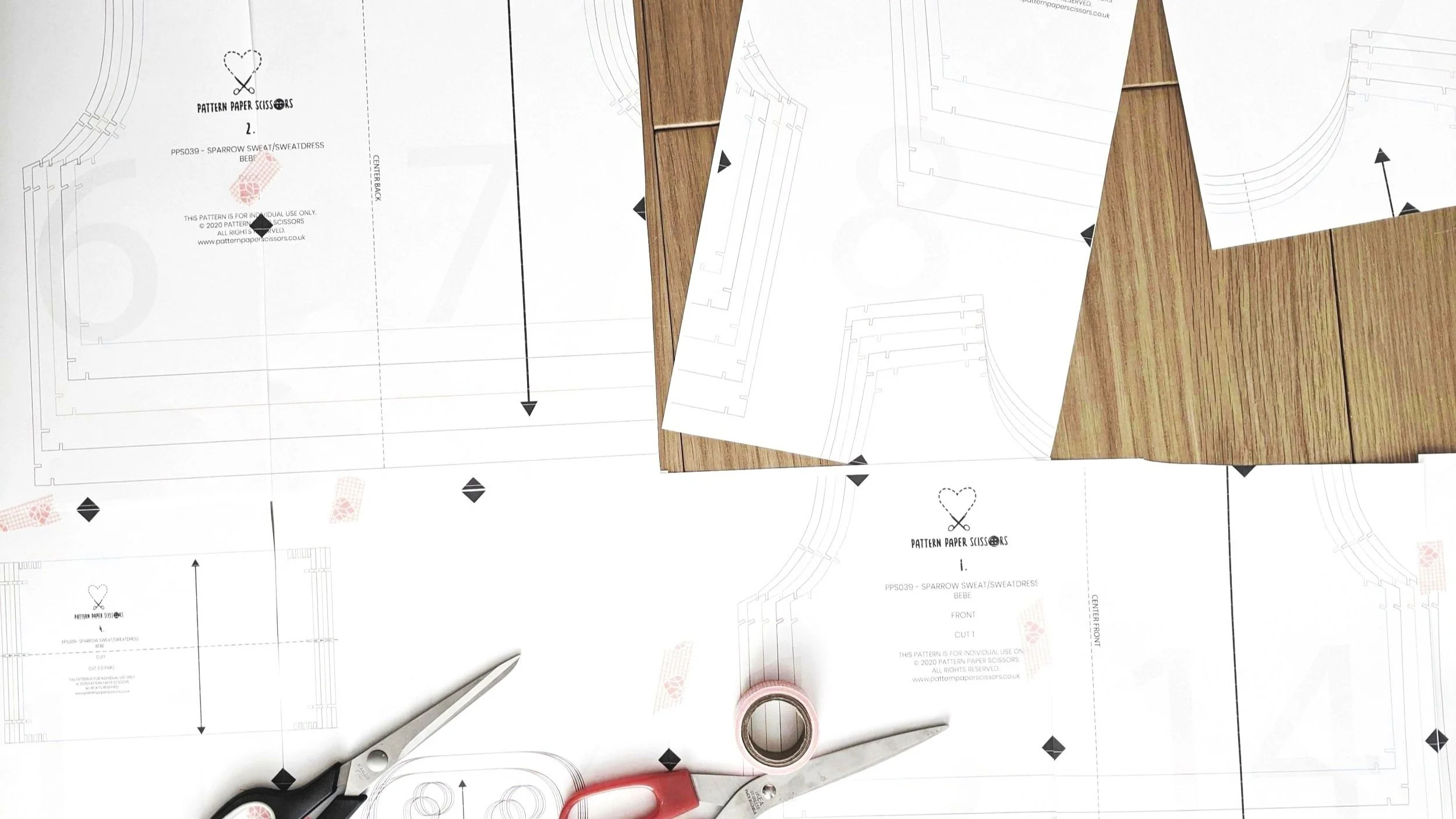 Pattern Paper Scissors