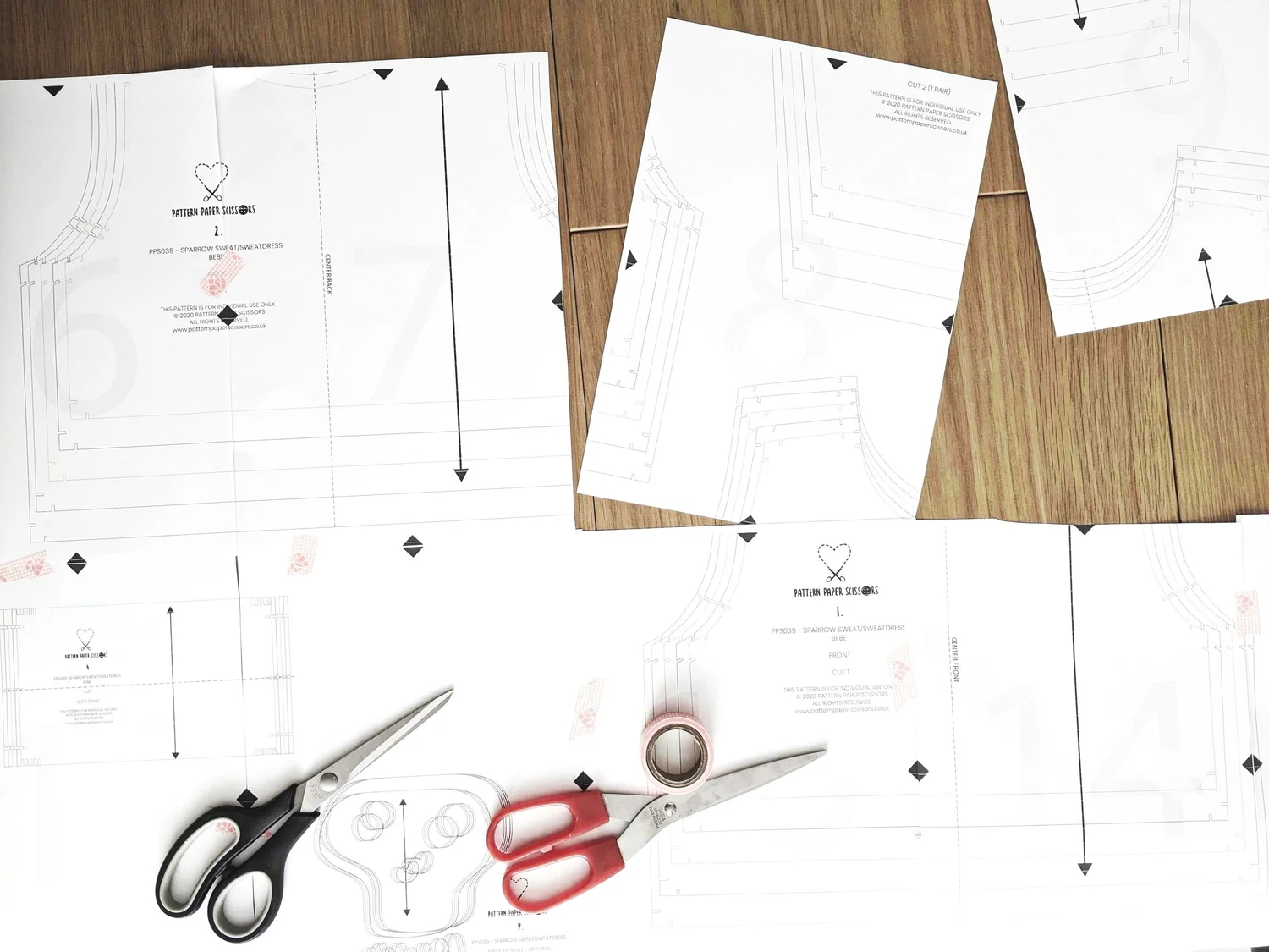 Pattern Paper Scissors