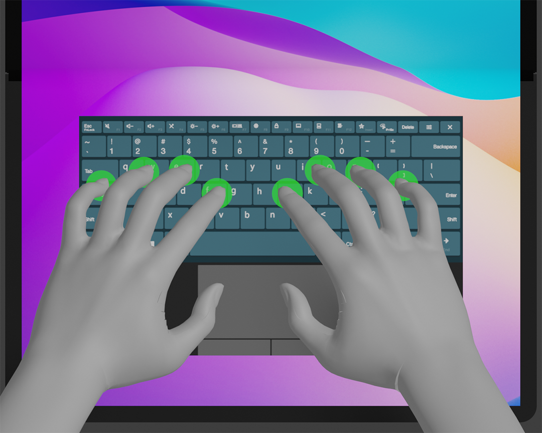 Adaptive On-Screen Keyboard — ux concepts