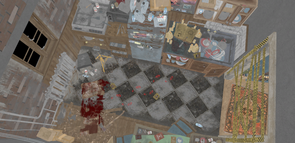 Crime Scene: Building mood with colours and light in UE4 — Experience ...