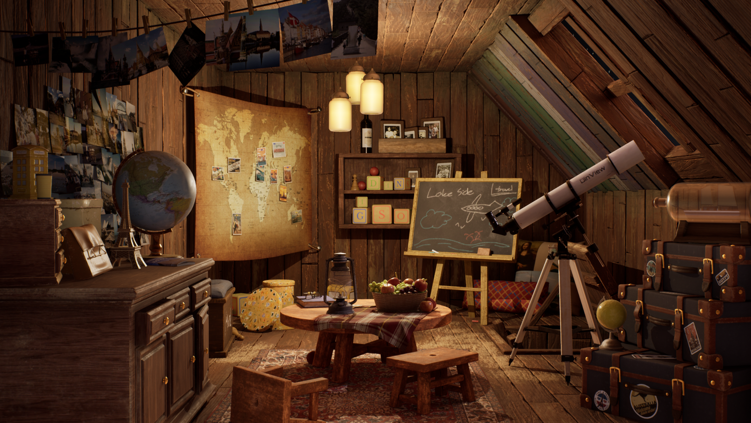 COSY LITTLEHIDEOUT - WORKING FROM CONCEPT — Experience points