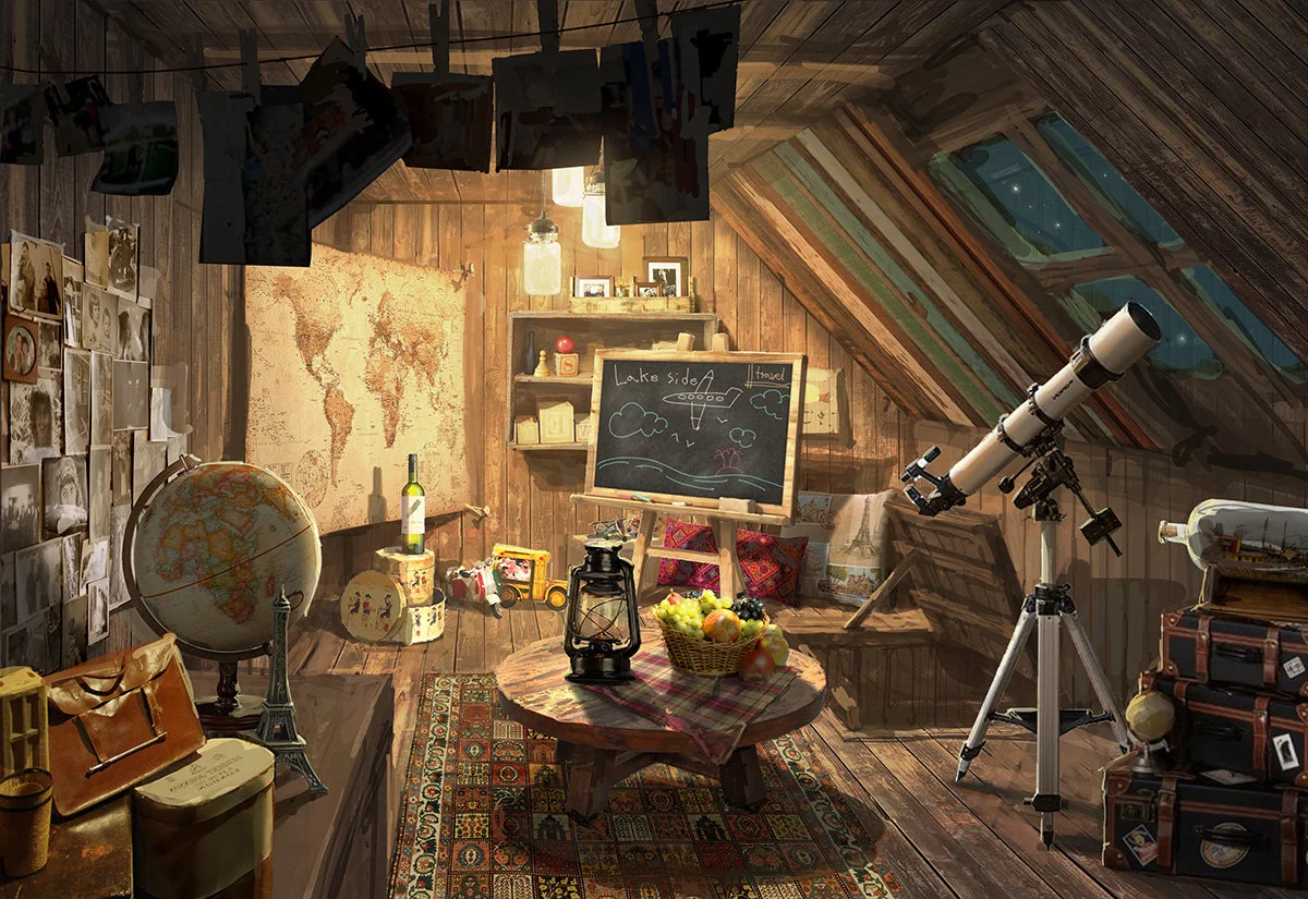 COSY LITTLEHIDEOUT - WORKING FROM CONCEPT — Experience points