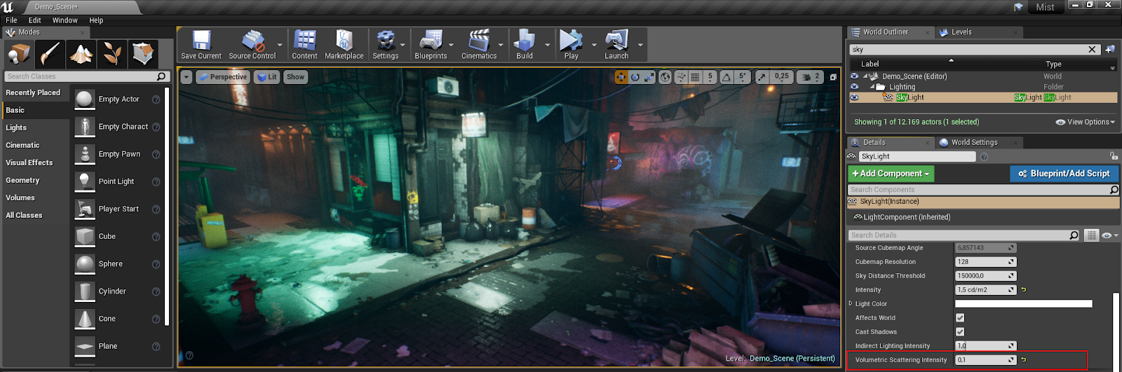 CINEMATIC LIGHTING IN UE4 — Experience points