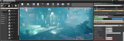 CINEMATIC LIGHTING IN UE4 — Experience points