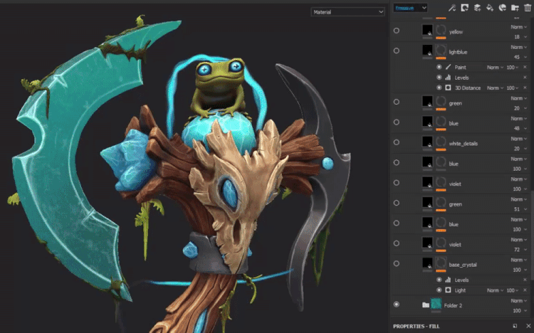 Handcrafting Stylized Assets Alessandra — Experience points