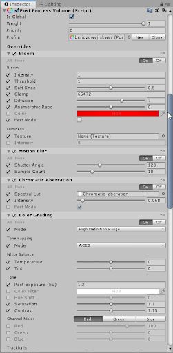 European Forest Environment in Unity — Experience points
