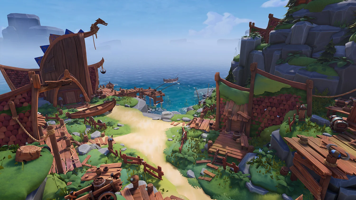 The Artist Trio - How to Train Your Dragon Inspired Village ...